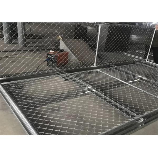 Quality 8'x12' Movable Temporary Chain Link Fence For Traffic Control And Crowd Control for sale