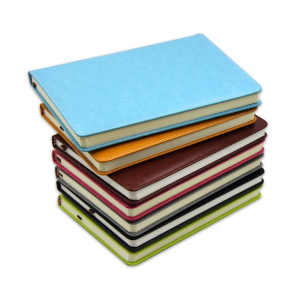Quality Macaron Colored A5 PU Leather Journal Notebook For Business Office Planning for sale
