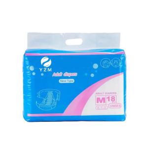 Quality Cotton Polyester Spandex OEM Adult Diapers For Elderly Adult Incontinence Tab for sale