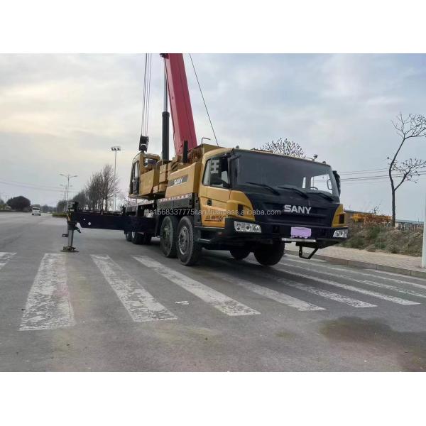 Quality Used SANY 55 Ton Crane Excellent Performance Construction Machine with Hydraulic for sale