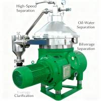 Quality Automatic Disc Centrifuge For Continuous Separation Of Solid And Liquid Phases for sale