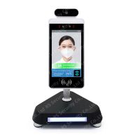 Quality Infrared Face Recognition Temperature Terminal Contactless 8 Inches Full View for sale