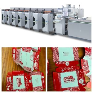 Quality High Efficiency Sleeve Type Servo Motor Flexographic Printing Machine for Film for sale