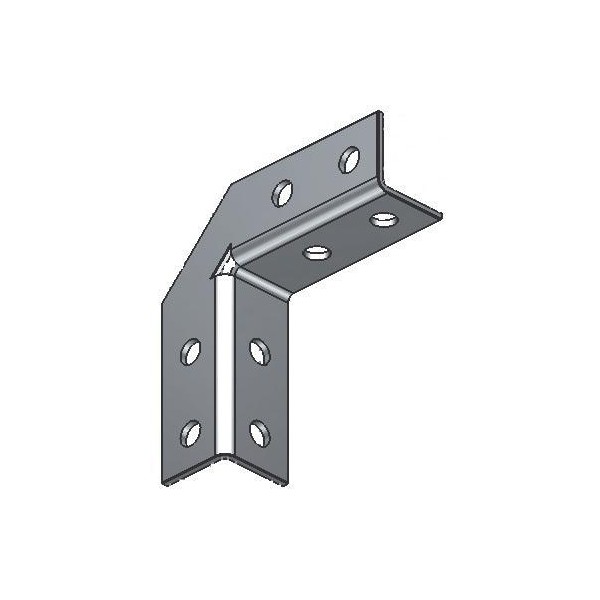 Quality 90° channel connectors welded reinforced for sale