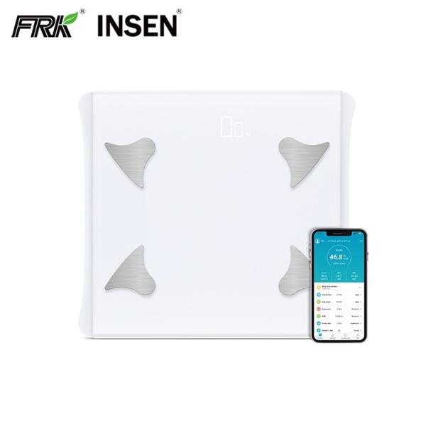 Quality Touch On LED Display Smart Bluetooth Body Fat Scale for sale