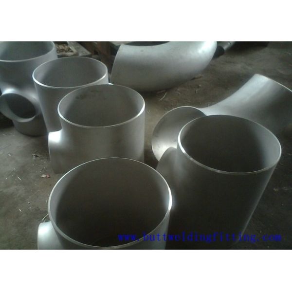 Quality DN15 - DN1200 UNS S32760 Stainless Steel Equal Tee / pipe fitting for sale