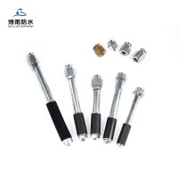 Quality Flat Button Head Grouting Steel Injection Packers with Core Material Steel 16 for sale
