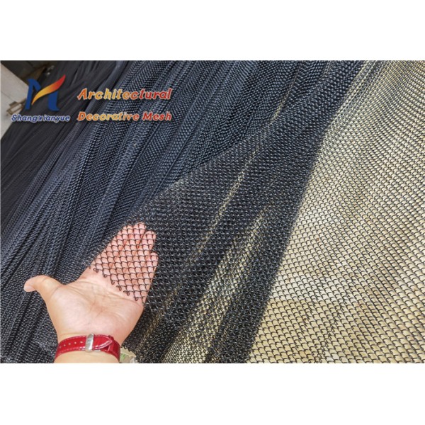Quality Antique Brass Coil Drapery Mesh for sale
