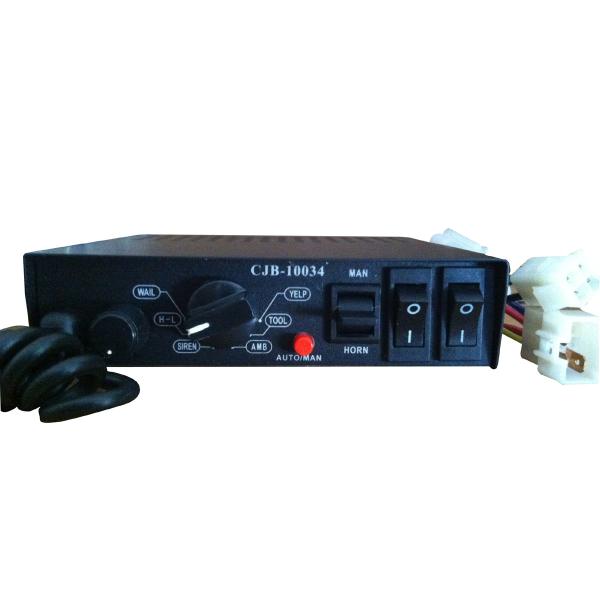 Quality 5 Tones Police Electronic Siren Amplifier , 100W Handheld Emergency Siren for sale