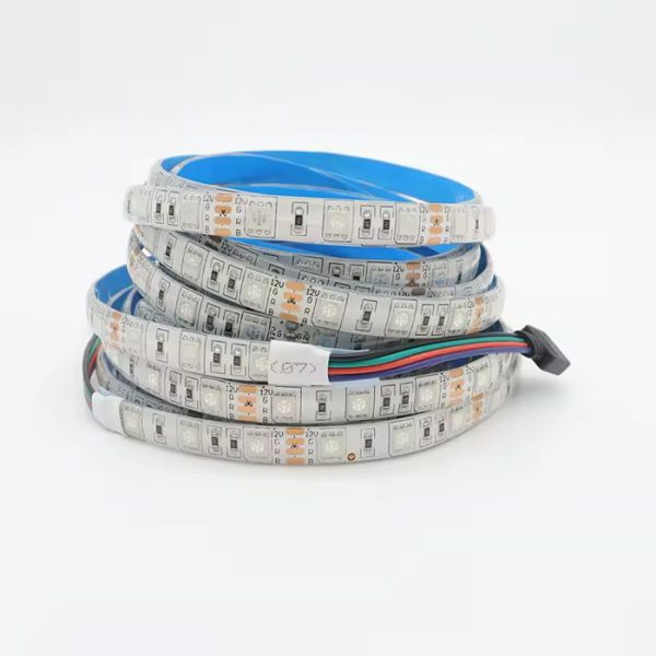 Quality Led 5050 Colorful Dimmable 60 Leds/M Rgb Flexible Strip Light Waterproof Ip65 for sale