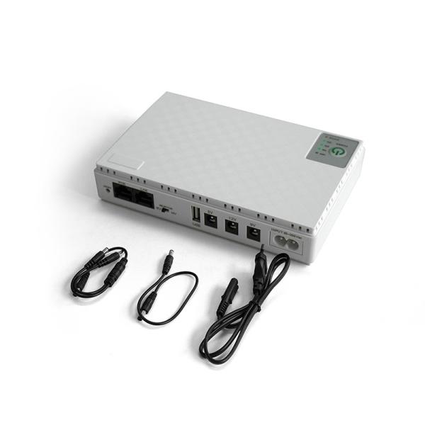 Quality 12 Volt Router Ups Backup Power Mini DC UPS Input Voltage AC 100V-240V Poe UPS for sale