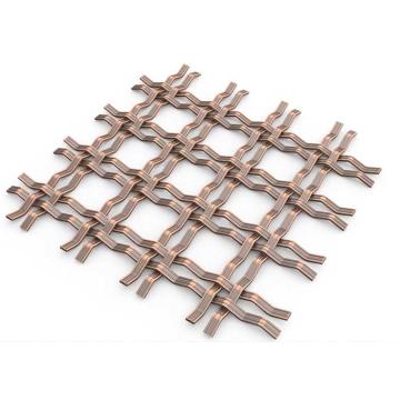 Quality Crimped Decorative Wire Mesh Comes in A Variety of Weave Patterns for sale