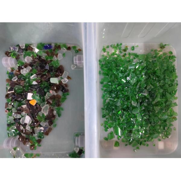 Quality High Capacity Color Sorting Machine For Mixed Glass Plastic Pe Pvc Hdpe for sale