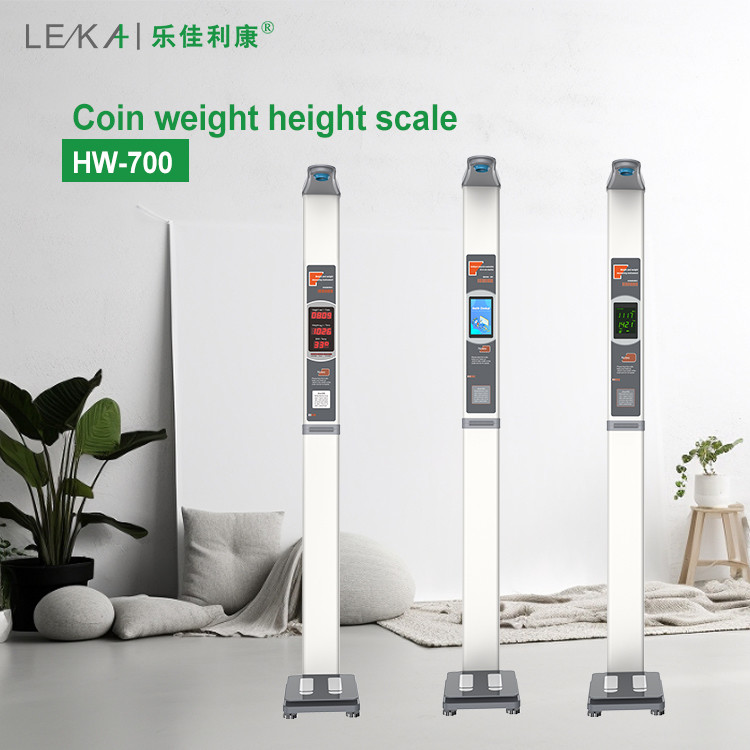 Quality Foldable BMI Weight Machine for Hospital Medical Human Height Weighing for sale