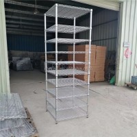 Quality SMT ESD Reel Storage Shelving Rack Trolley Cart Stainless Steel industrial anti for sale