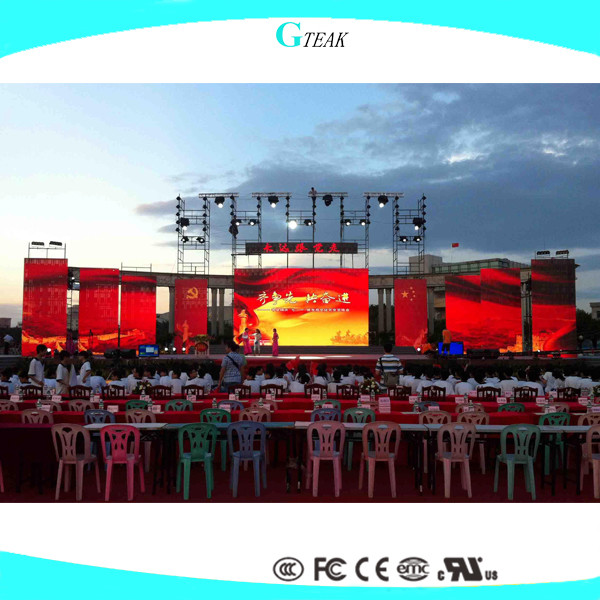 Quality 4.8mm led video wall outdoor rental display screen for sale