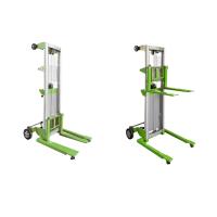 China Portable Manual Lift Truck Mobile Material Lift factory