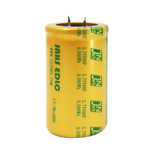 Quality Automotive Super Capacitor Battery 2.7V 500F 35x65mm Durable for sale