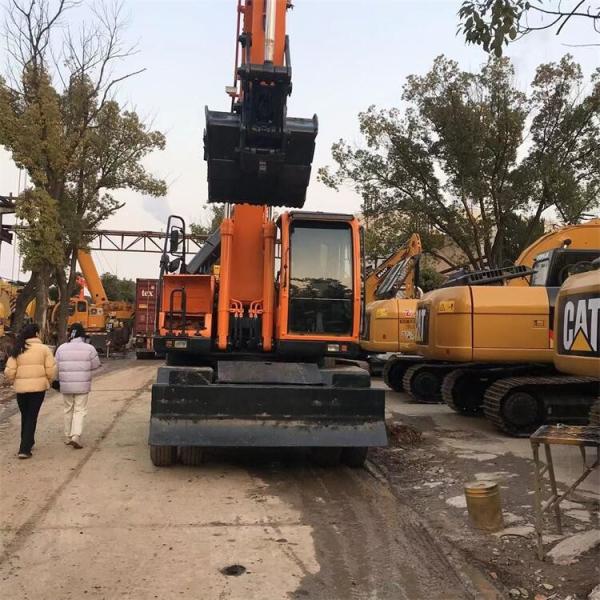 Quality ORIGINAL Hydraulic Pump Used Second Hand Digger Hyundai210W with EPA Engine for sale
