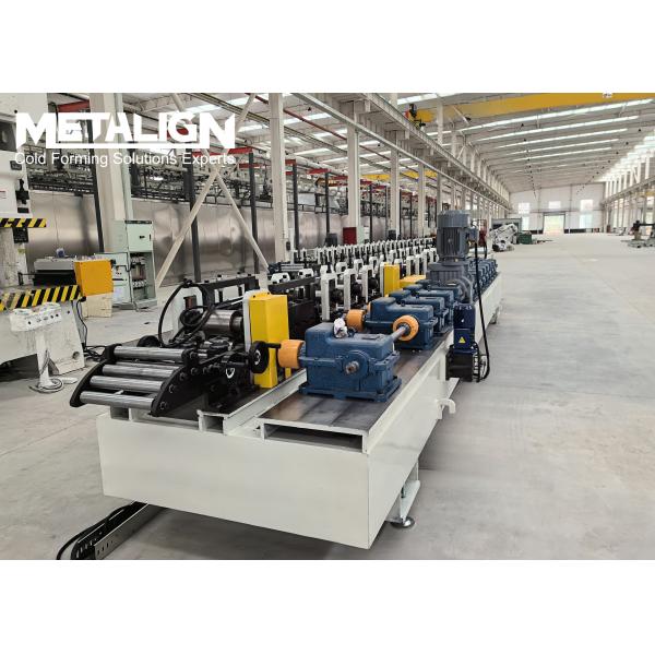 Quality Pre Punching Automated Rack Roll Forming Machine Line For Adjustable Width Heavy for sale