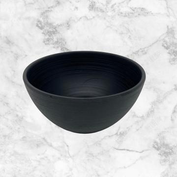 Restaurant Melamine Rice Bowl Round Matte Black Bowl Dinnerware