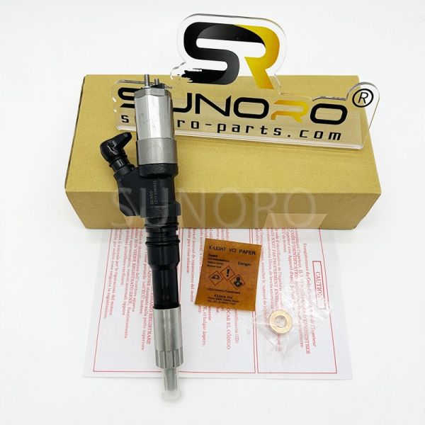 Quality Excavator PC450-7 SAA6D125E-3 Common Rail Injector 095000-1211 6156-11-3100 for sale