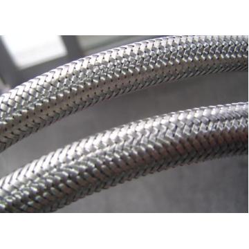 Flexible Conduit Braided Stainless Steel Tubing , Stainless Steel Braided Hose