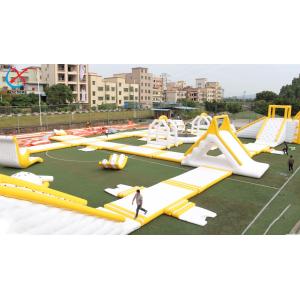 Quality Supplier Gaint Floating 0.9mm PVC Outdoor Inflatable Water Park Equipment OEM for sale