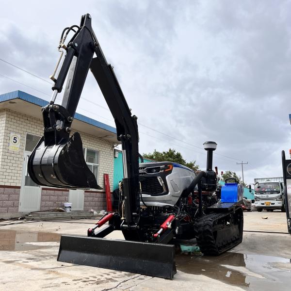 Quality Mini Remote Control Orchard Crawler Tractor For Mountain Paddy / Land Field for sale