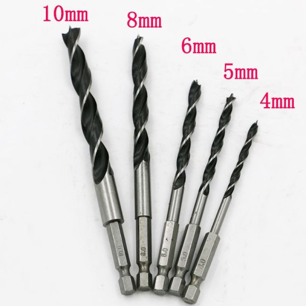 Quality High Carbon Steel Hex Shank Wood Drill Bits for sale