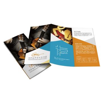 Quality Tri Fold Flyers Softcover Book Printing Full Color Custom Size for sale