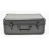 Quality 18 Inch X 12 Inch X 6 Inch Protable Black Aluminum Tool Carrying Case for sale