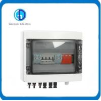 Quality Cheap Plastic Type 2 Strings 3 String 4 Strings PV Combiner Box 1000VDC With SPD for sale