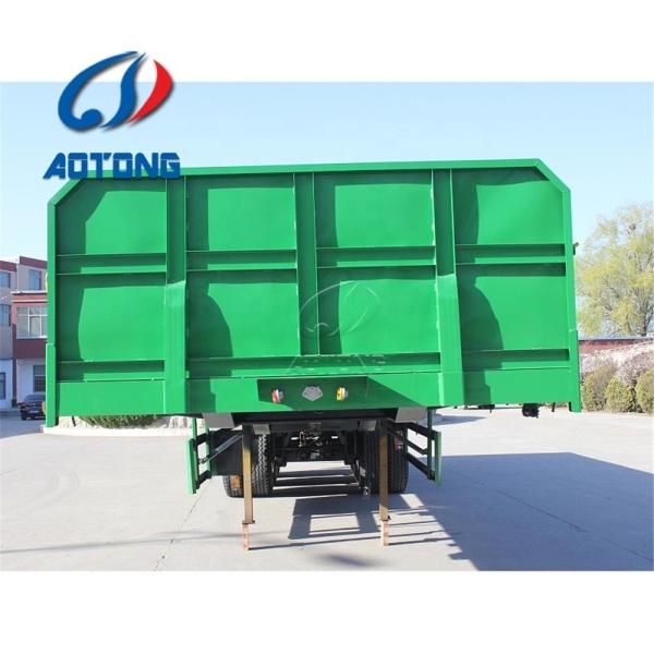Quality Mechanical Suspension Drop Side Board Sidewall Flatbed Trailer /Side wall truck for sale