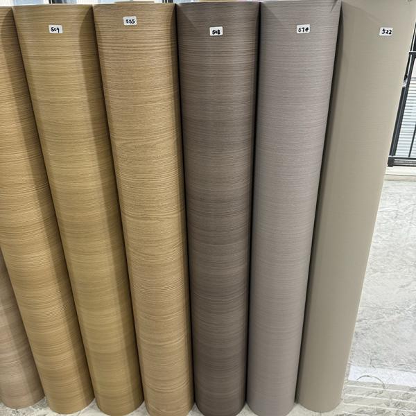Quality 50m/roll Self Adhesive Film Roll For Wooden Texture Solid Color 1.22m Width for sale