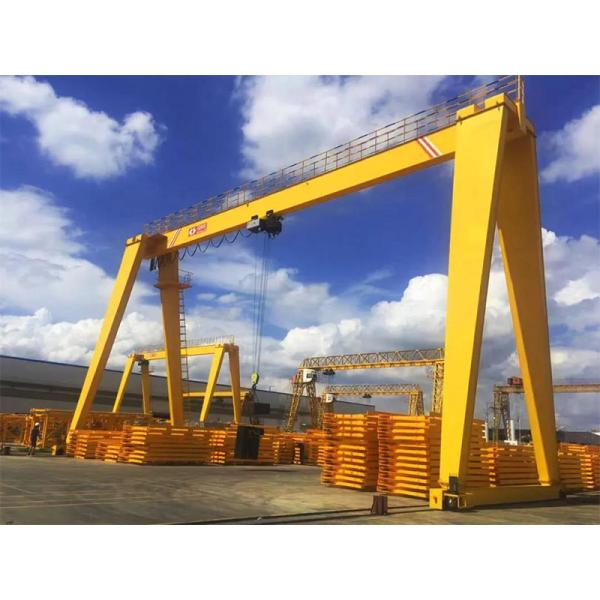 Quality Single Beam 5 Ton Gantry Crane Semi Goliath Crane for sale