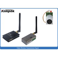Quality FPV UAV Wireless Av Sender , 5.8Ghz Video Transmitter 1200mW 1000-2500m Distance for sale