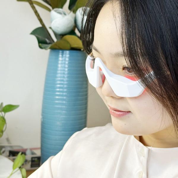 Quality 3D Eye Vibration LED Red Light Therapy Device Anti-aging Micro-current EMS Eye for sale