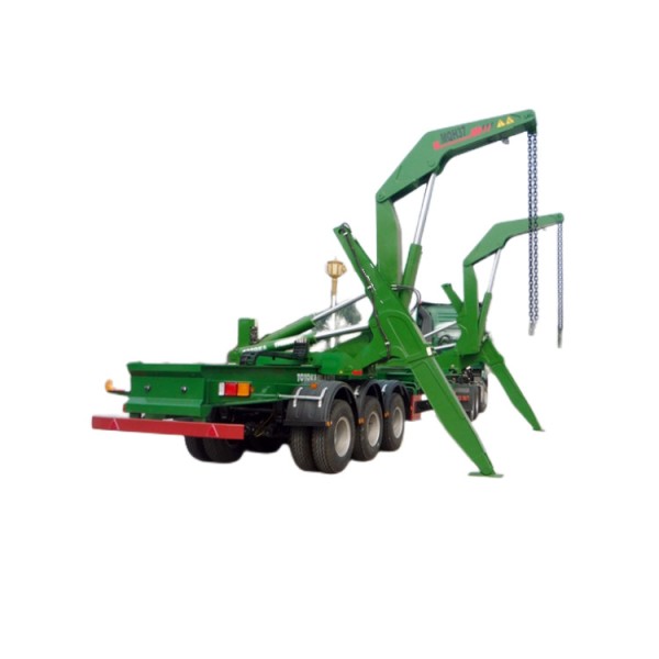 Quality SINOTRUCK HOWO TX Truck Mounted Crane 3 Axle 20FT 40FT Container XCMG Side Lifter Self Loader Crane Truck Trailer for sale