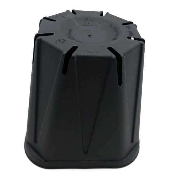 Quality OEM Small Square Fleshy Orchid Plastic Flower Pots Injection Molded for sale