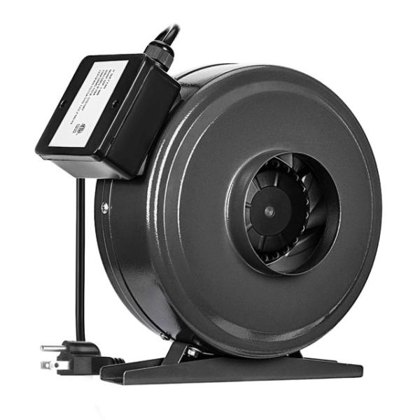 Quality Customized Logo 4 Inch Axial Flow Fan for Inline Air Ventilation in Circular for sale