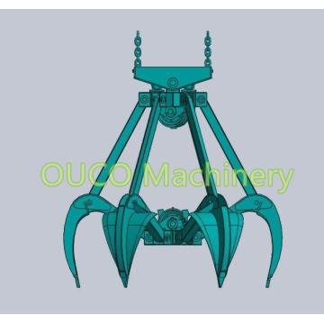 Quality 6 CBM Mechanical Grab Bucket for sale