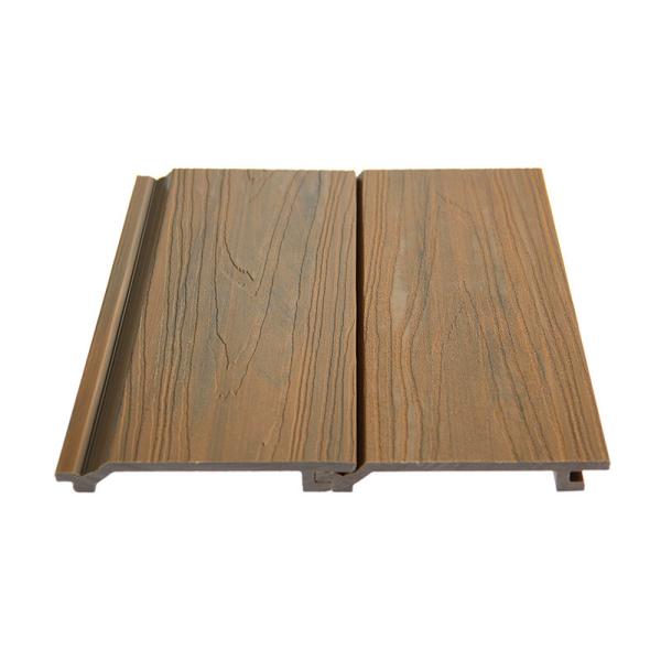 Quality 38% HDPE No Maintenance Composite Exterior Cladding Amber Yellow for sale
