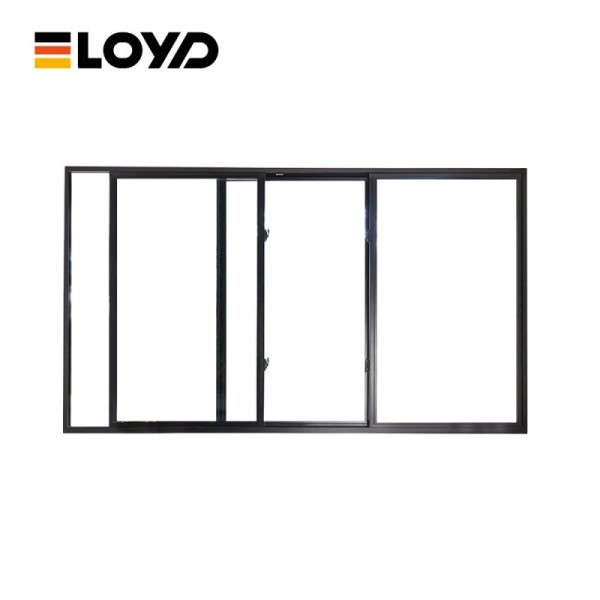 Quality Aluminum Clad Sliding Doors And Windows Soundproofing 15 PSF-30 PSF for sale