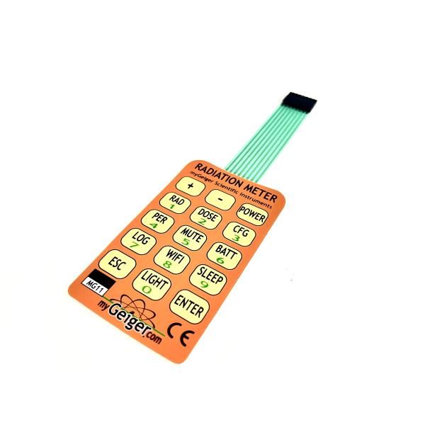 Quality Matrix 3*5 Rim Embossing Tactile Membrane Switch With High Effective for sale