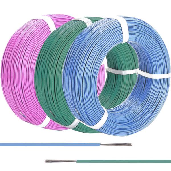 Quality High Temperature FEP ETFE PFA PTFE Insulated Wire 19/0.2mm 20AWG for sale