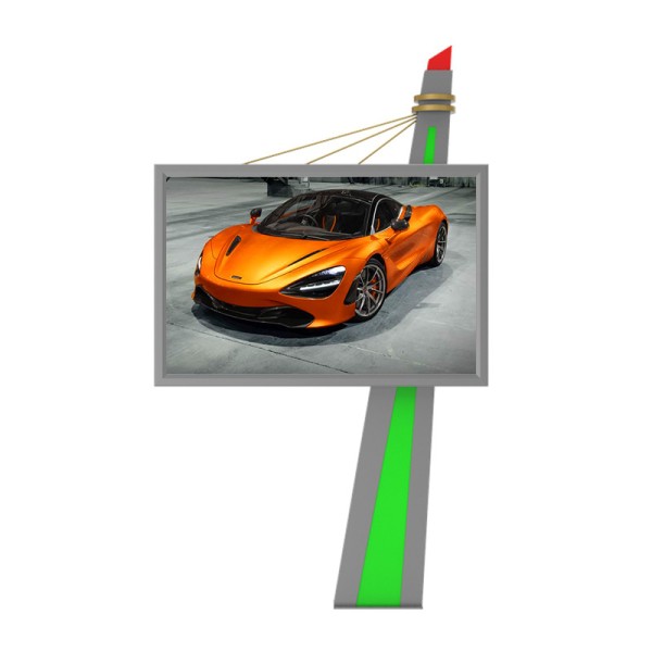 Quality P6 customized high brightness IP65 waterproof steel digital screen outdoor led billboard for sale