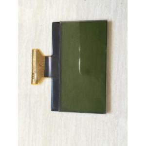 Quality Custom 7 Segment LCD Display SMMC13264-AI-00-SYA 6.00 O' CLOCK STN-Y/G Positive for sale
