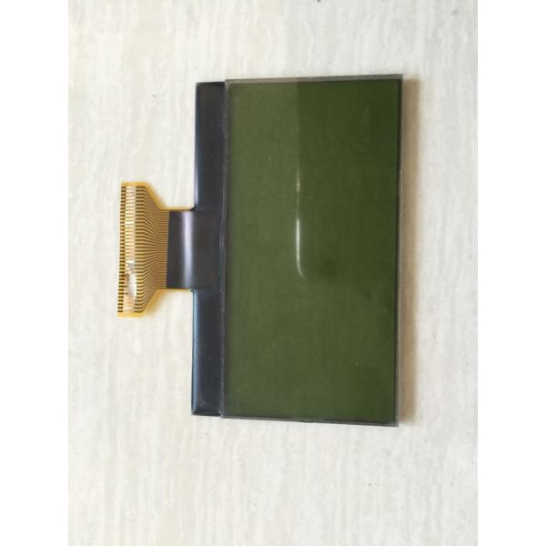 Quality Custom 7 Segment LCD Display SMMC13264-AI-00-SYA 6.00 O' CLOCK STN-Y/G Positive Reflective for sale