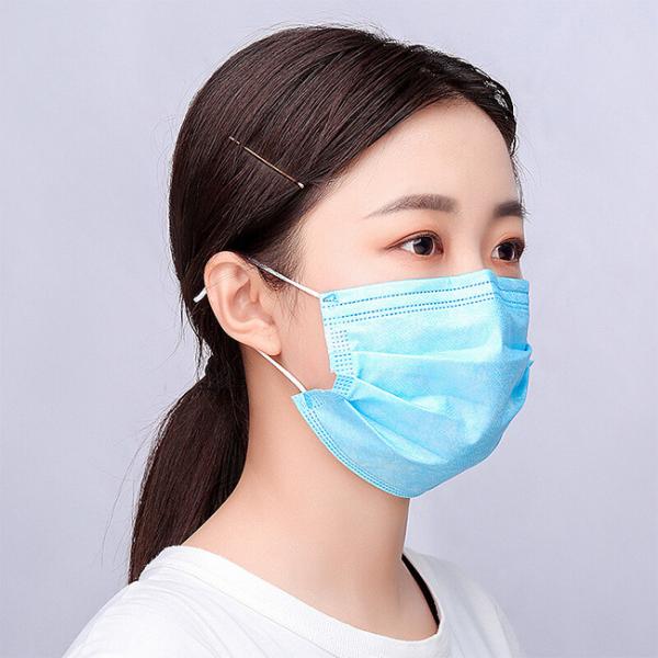 Quality Soft Disposable Surgical Face Masks Non Woven Fabric Face Mask No Stimulation for sale